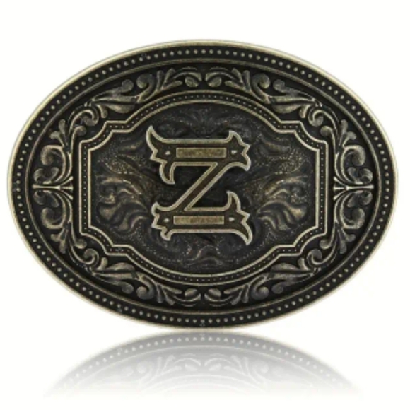 unbranded | Accessories | New Mens Letter Z Intials Monogram Belt ...